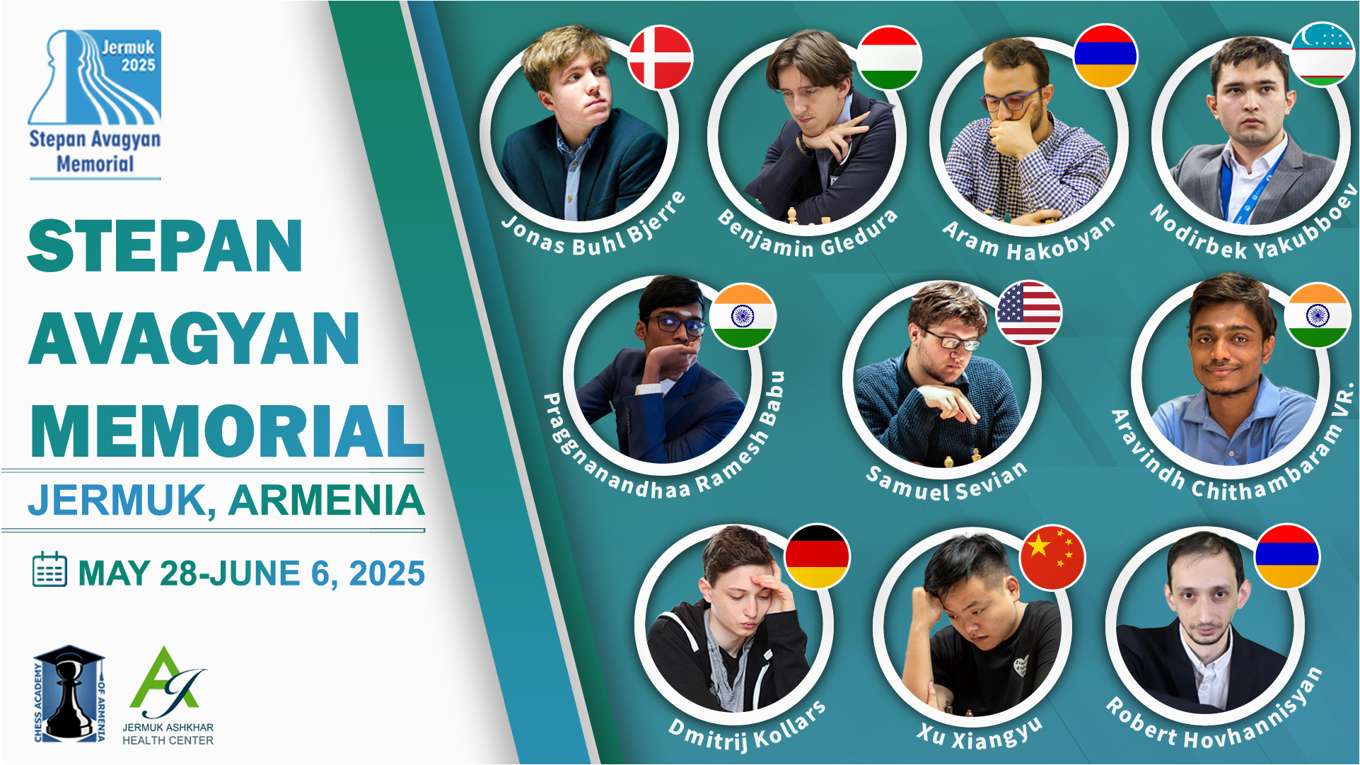 Participants of Stepan Avagyan Memorial 2025